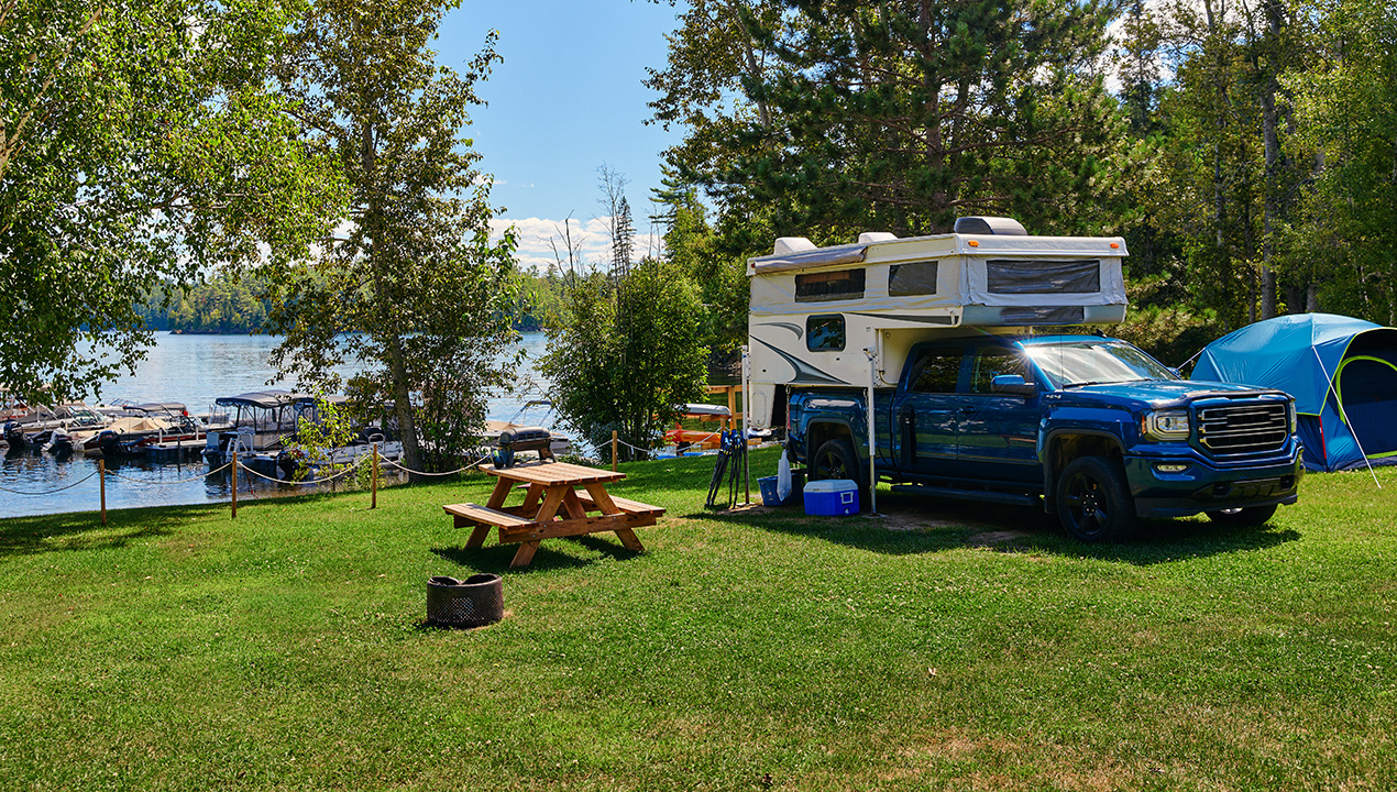 Try out a whimsical accommodation at Camping Lac-du-Cerf — Enjoy fall ...