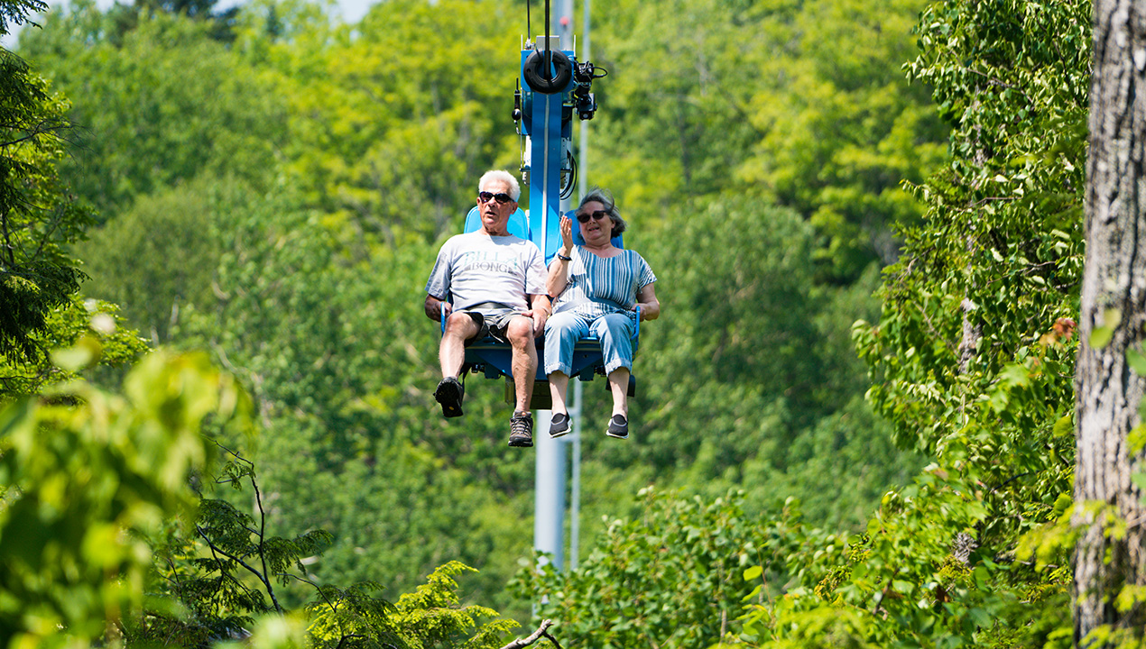 Get out in the fresh air at Canyon Sainte-Anne — Enjoy winter in Quebec