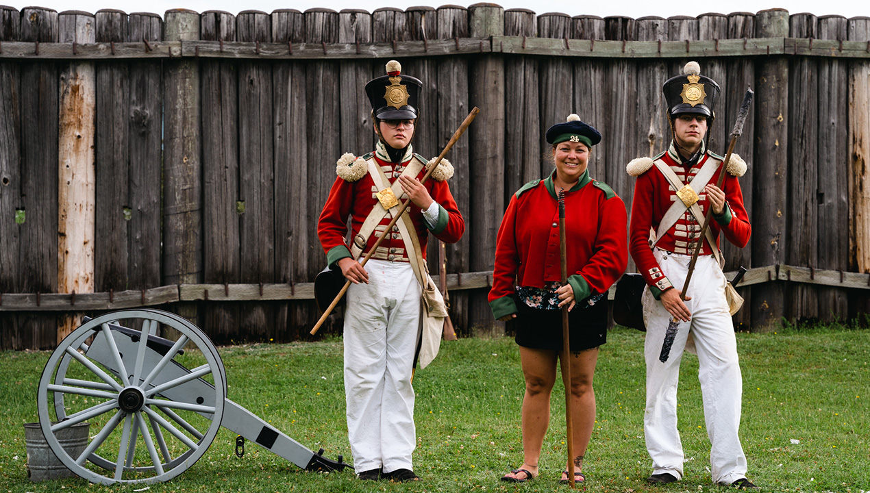 Dive into history at Fort Ingall! — Enjoy fall in Quebec